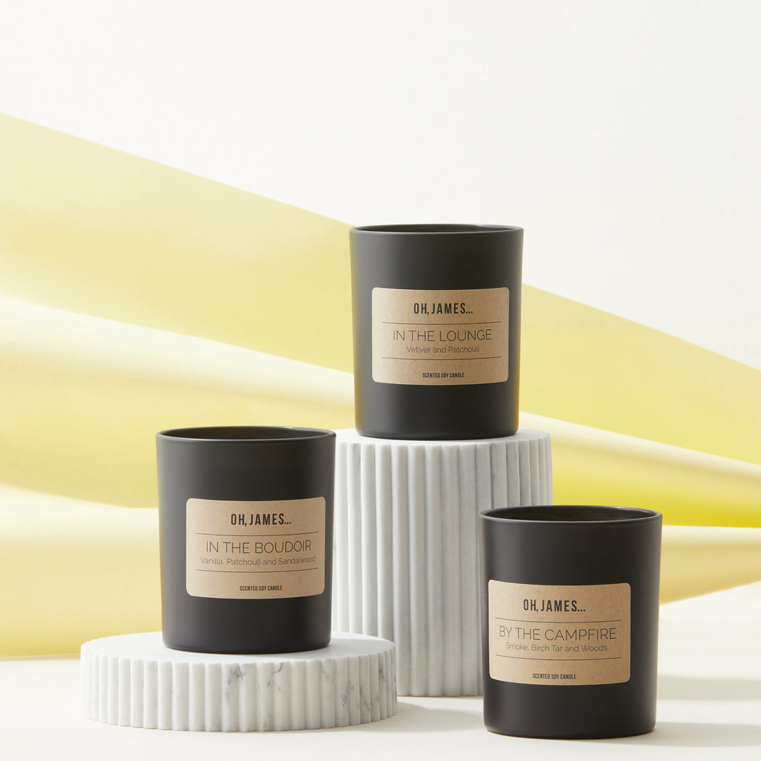 Oh, James...Scented Soy Candles Handmade in London