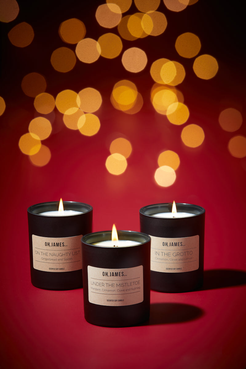 Oh, James...Scented Soy Candles Handmade in London