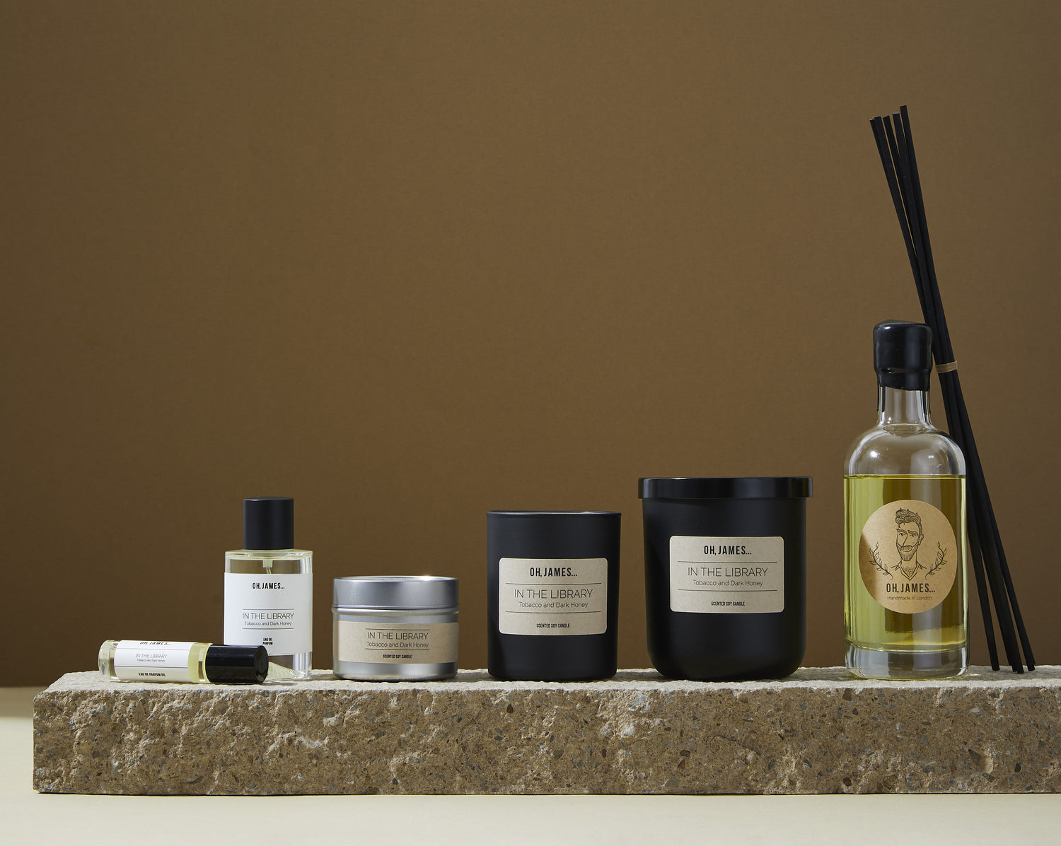 Oh, James...Scented Soy Candles Handmade in London